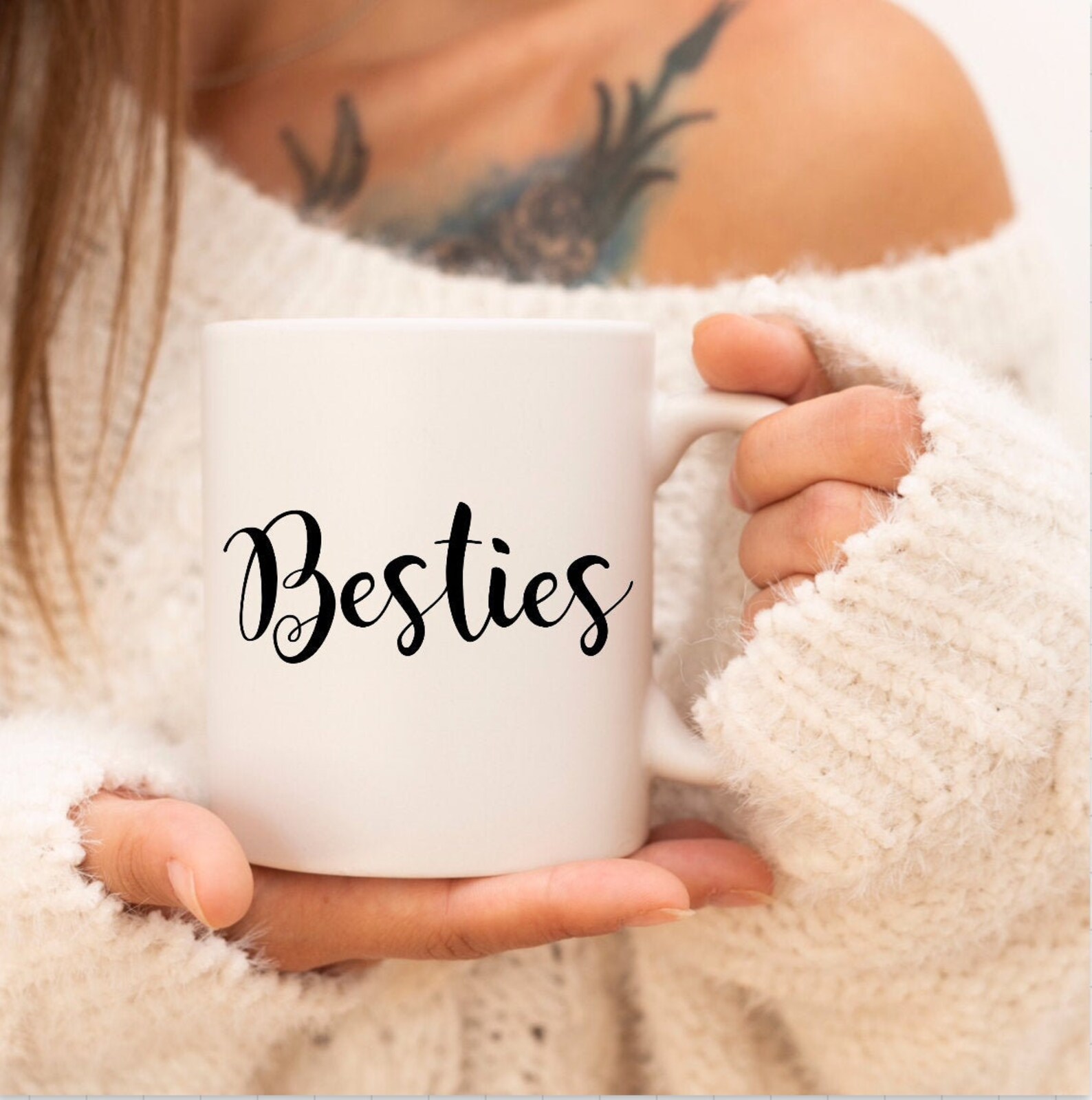 Besties Mug Best Friends Mug Besties Mug for Teens Custom - Etsy