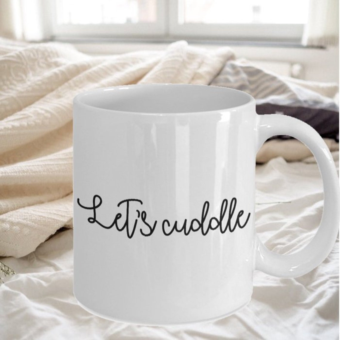 Lets Cuddle Mug Fall Cuddle Mug Cute Couples Giftpumpkin - Etsy