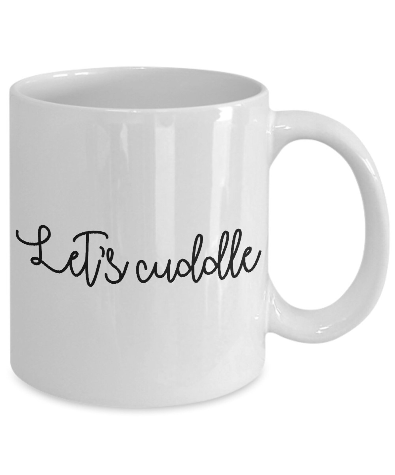 Lets Cuddle Mug Fall Cuddle Mug Cute Couples Giftpumpkin - Etsy