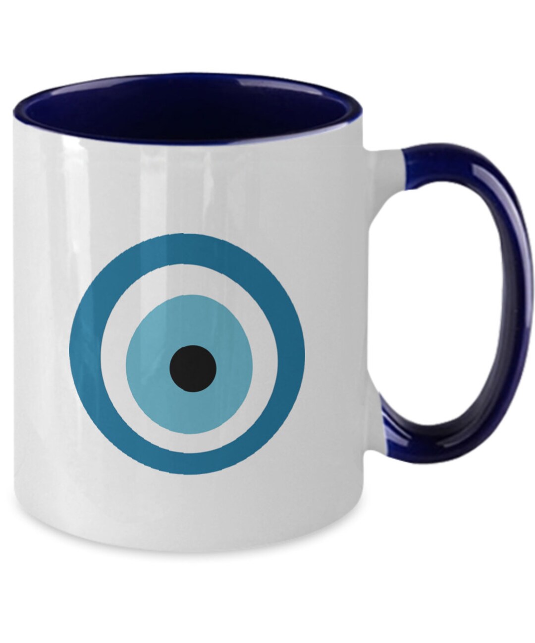 Evil Eye Mug Evil Eye to Go Mug Greek Evil Eye Mugs Gifts About Greece ...