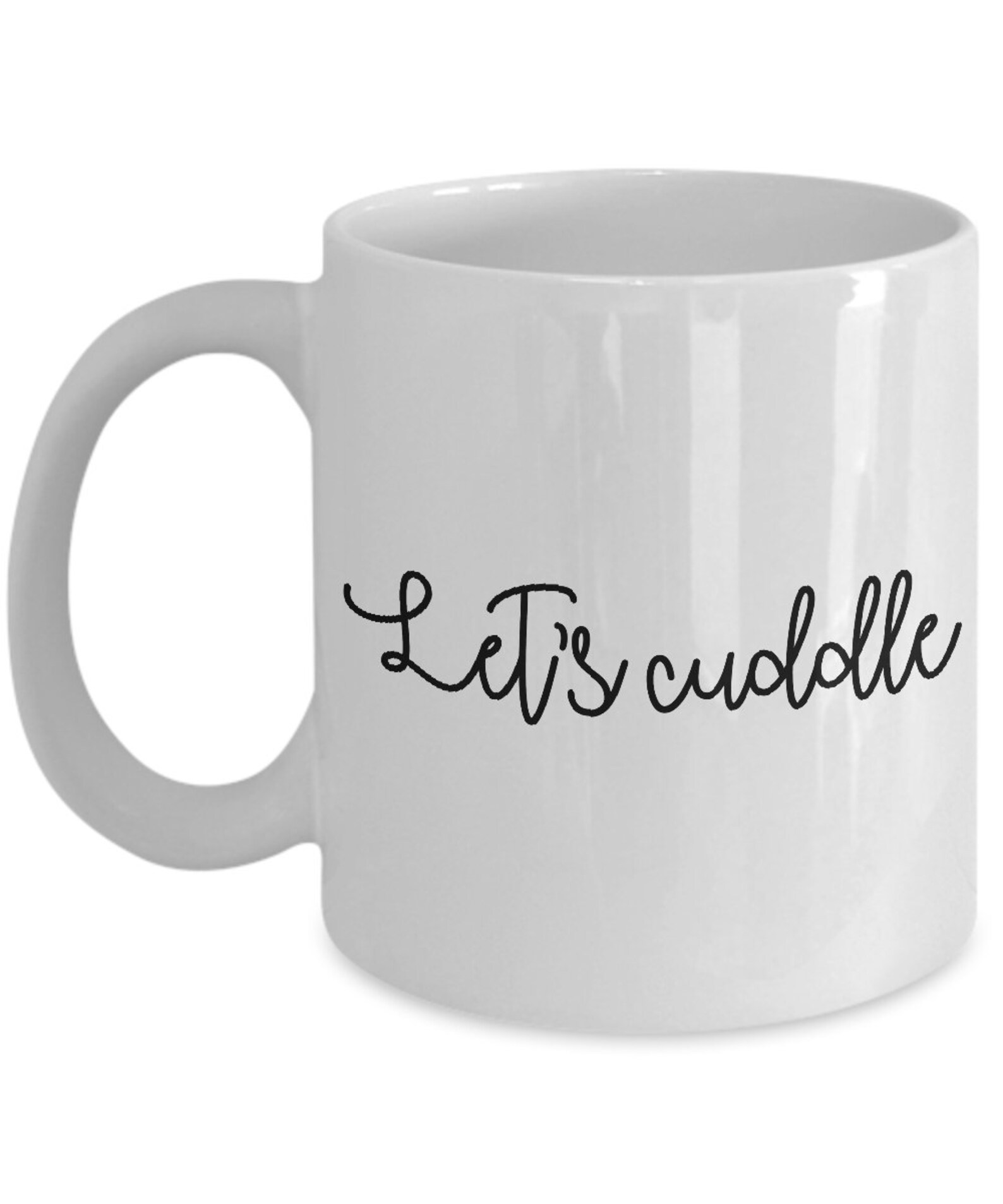 Lets Cuddle Mug Fall Cuddle Mug Cute Couples Giftpumpkin - Etsy