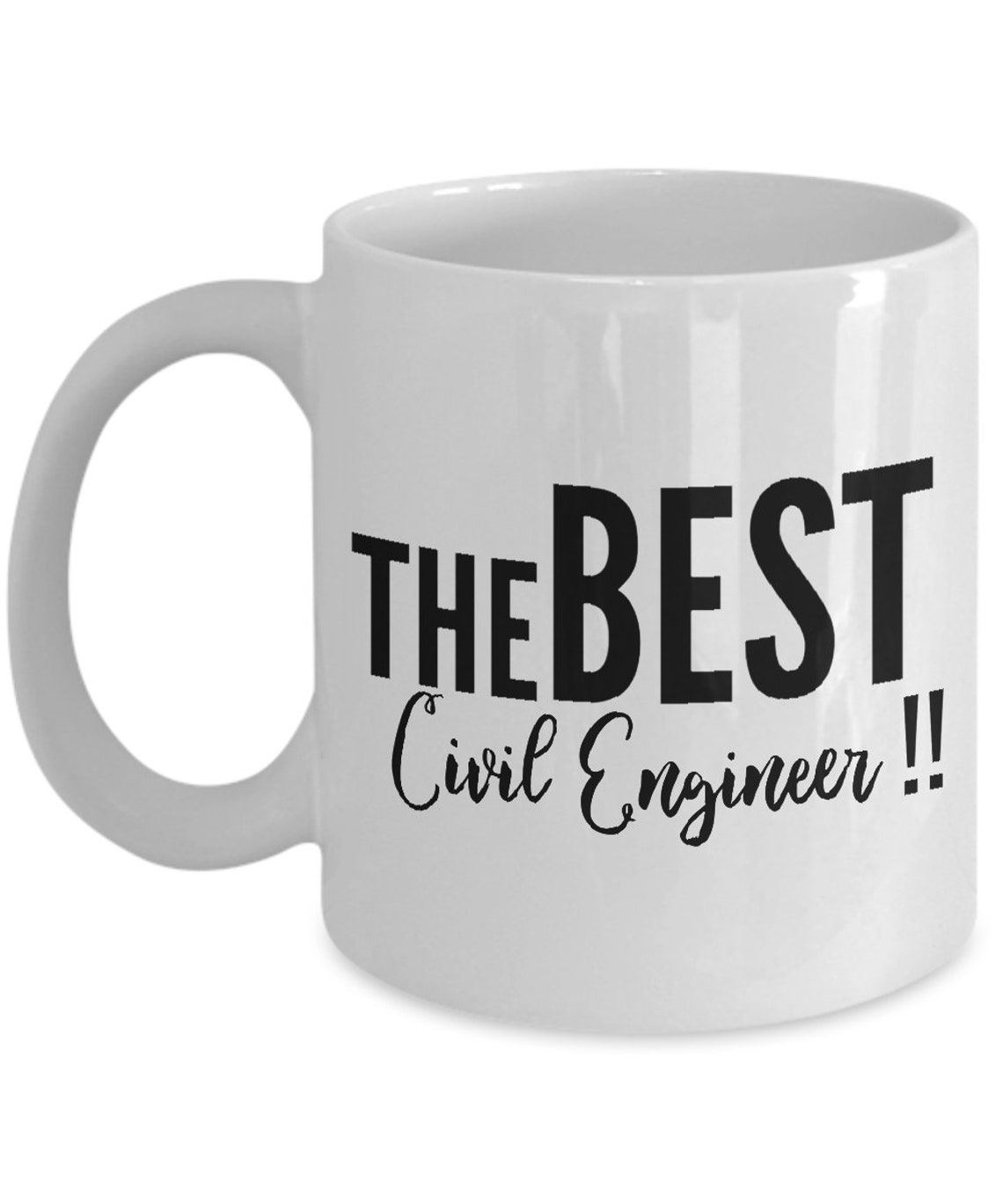 Civil Engineer mug The Best Civil Engineer Civil Engineer | Etsy