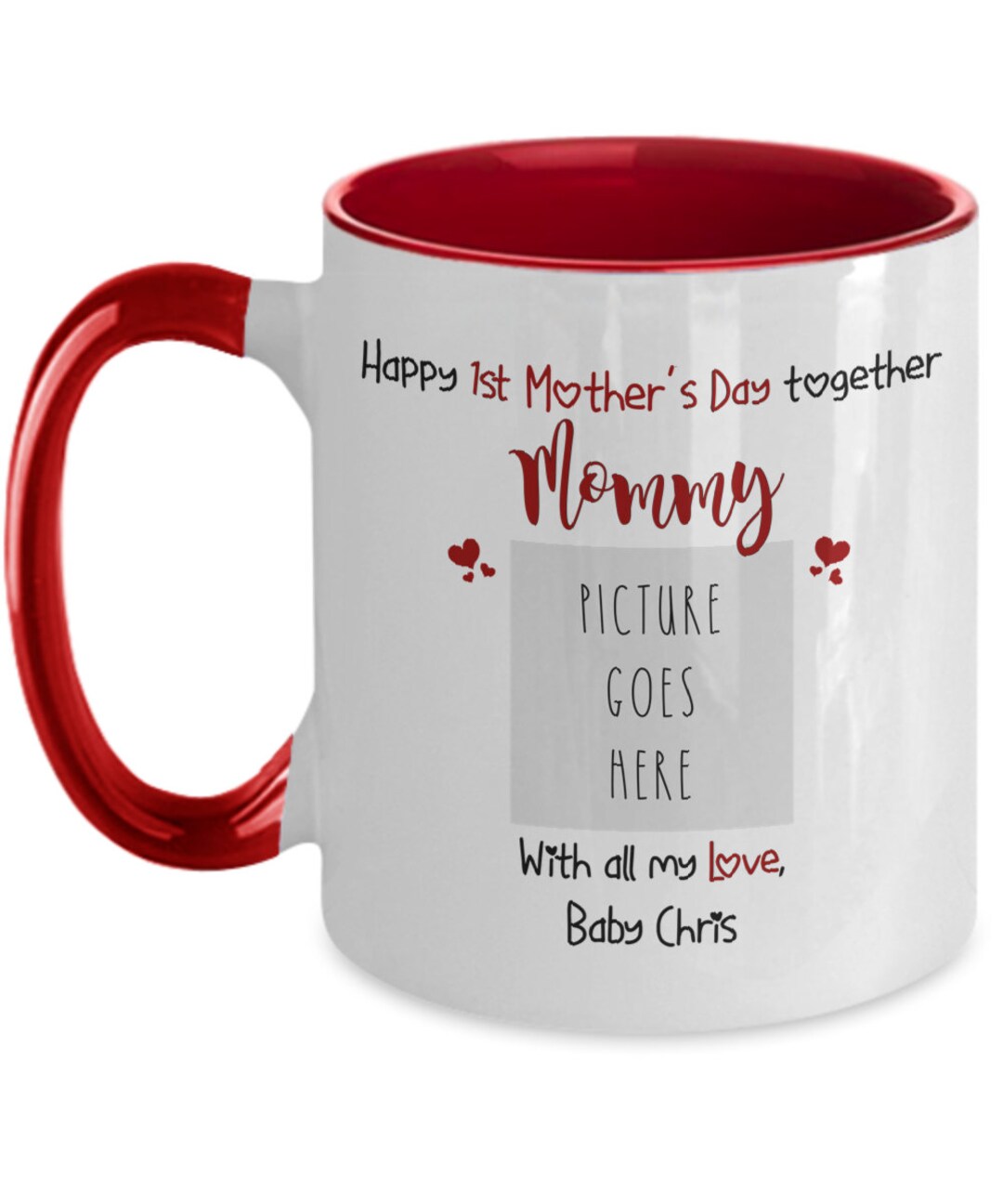 Expecting Mom Mug From Baby Personalized Gift for Baby Sonogram Mom ...