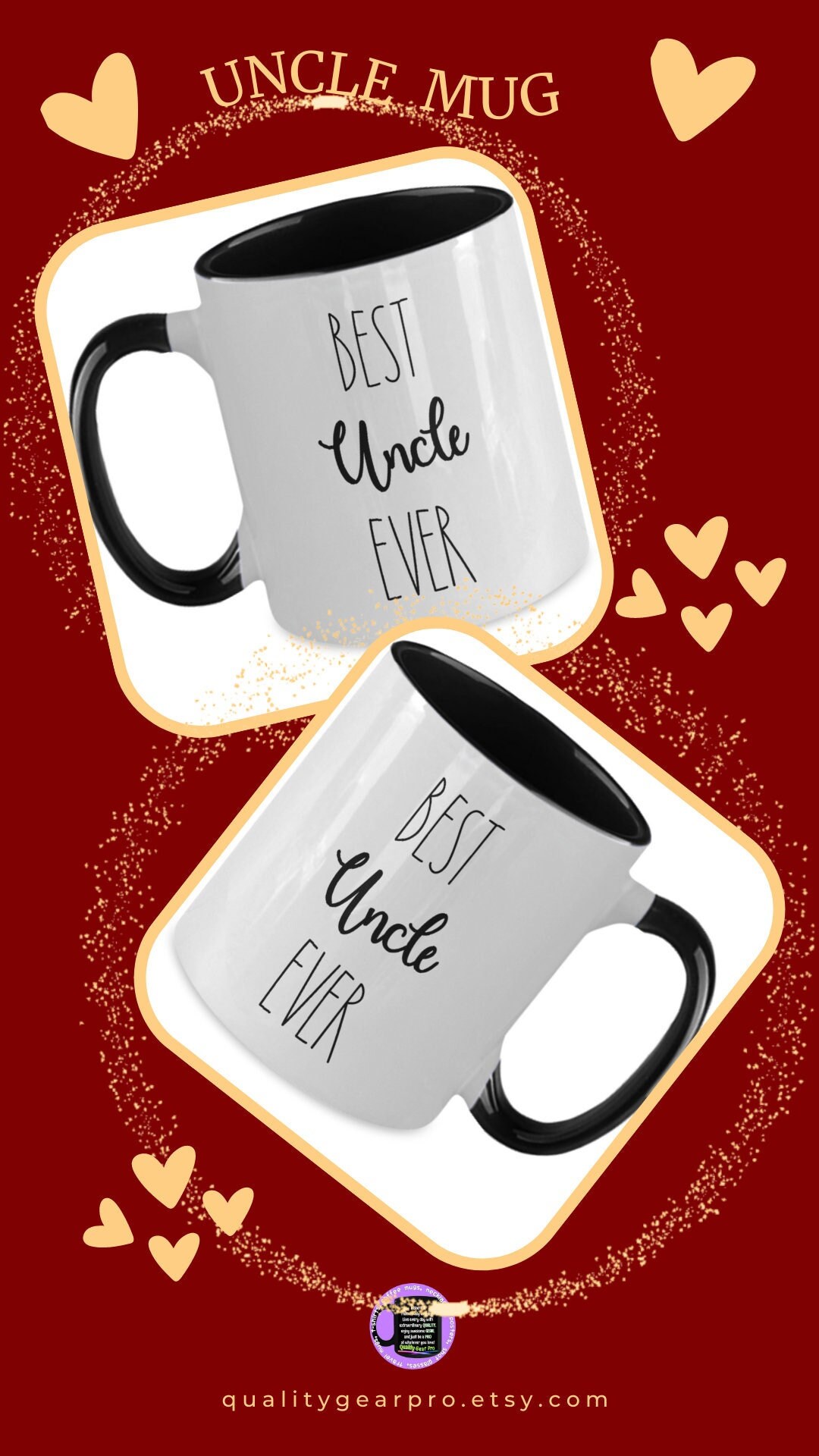 Best Uncle Ever Mug Uncle Coffee Cup Uncle Mug Uncle Gift Ideas From ...