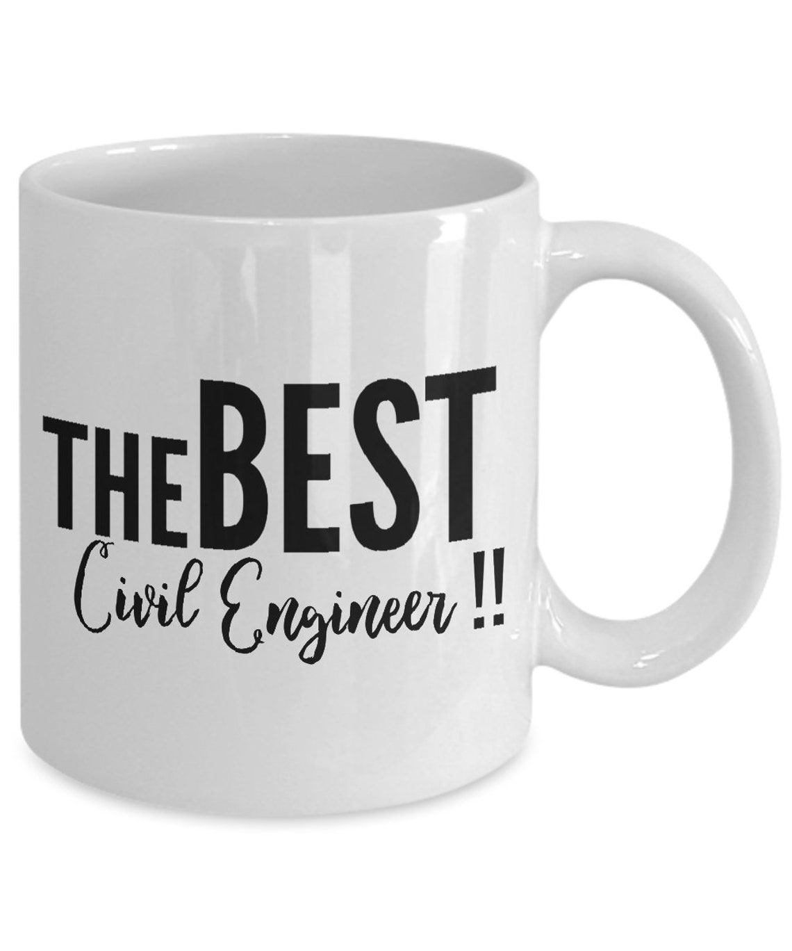 Civil Engineer Mug the Best Civil Engineer Civil Engineer - Etsy