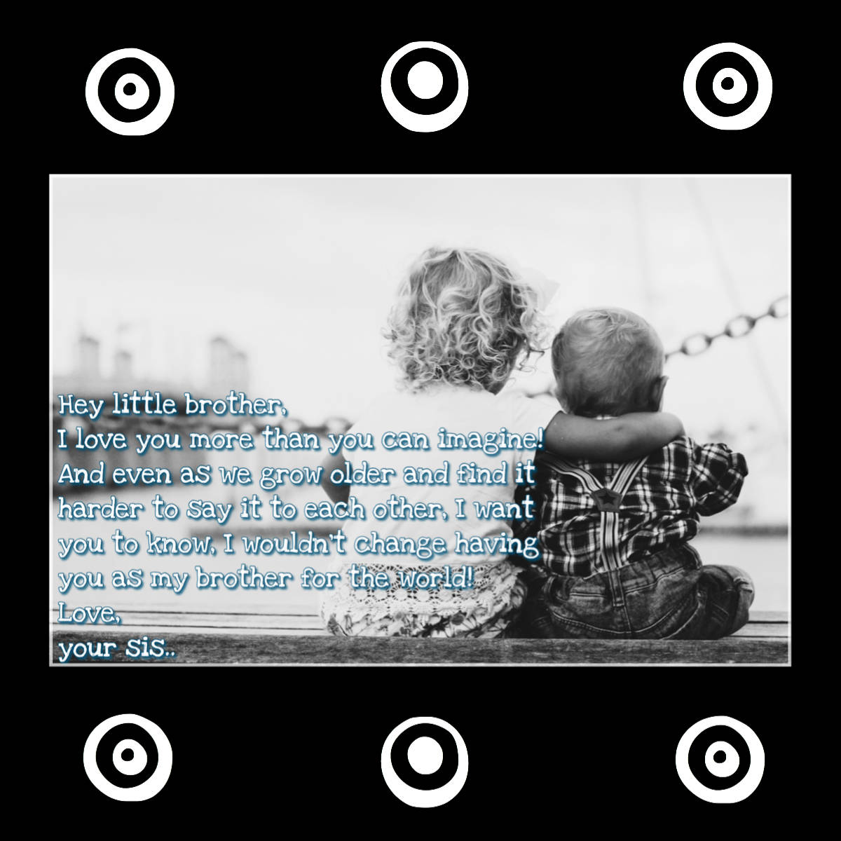 Brother Poster Brother Gift Little Brother Gift Sister - Etsy