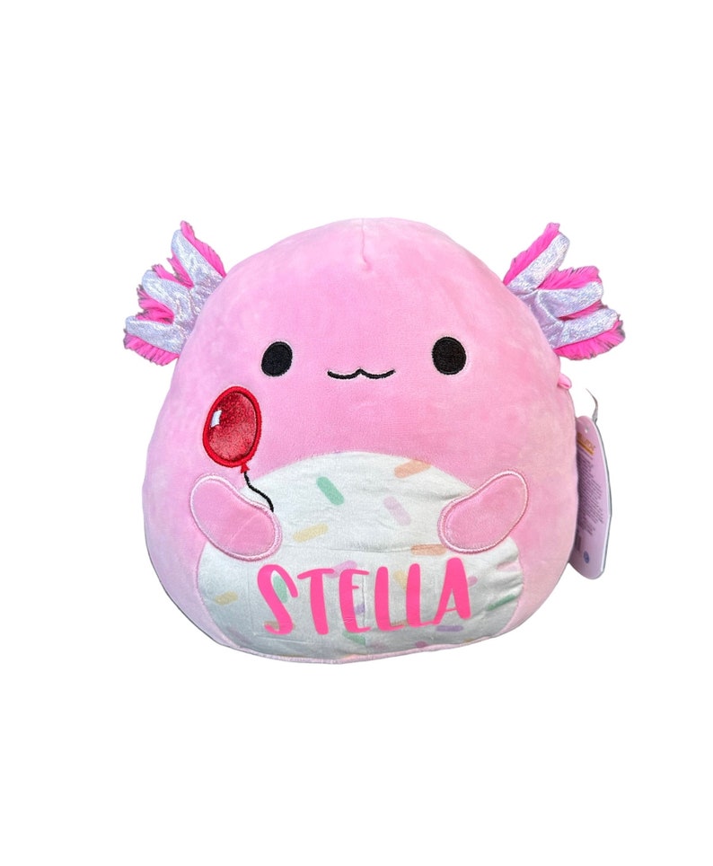 8 Personalized Archie the Axolotl Squishmallow Stuffed - Etsy