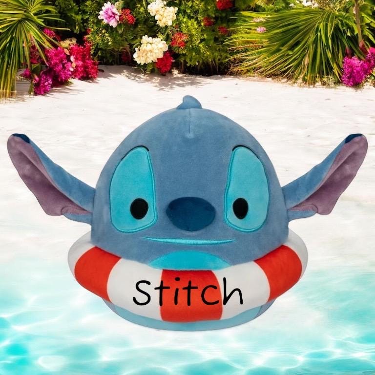 8 Personalized Lilo and Stitch Pool Float Squishmallow Stuffed Animal ...