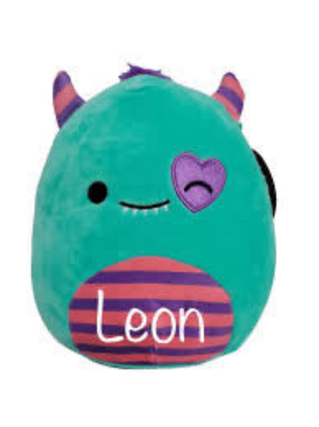 5 Personalized Leon the Monster Squishmallow Stuffed Animal Plush ...