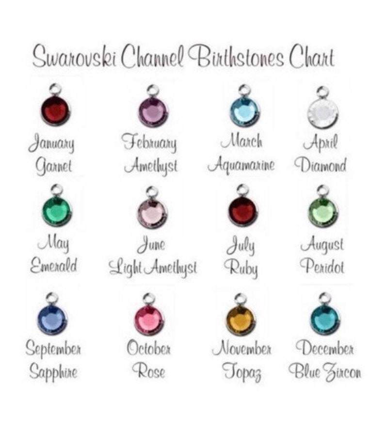 Sterling Silver July Birthstone Necklaces Swarovski - Etsy UK