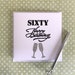 Sixty Birthday Card, 60th Birthday Card for Mum, Auntie, Grandma or ...