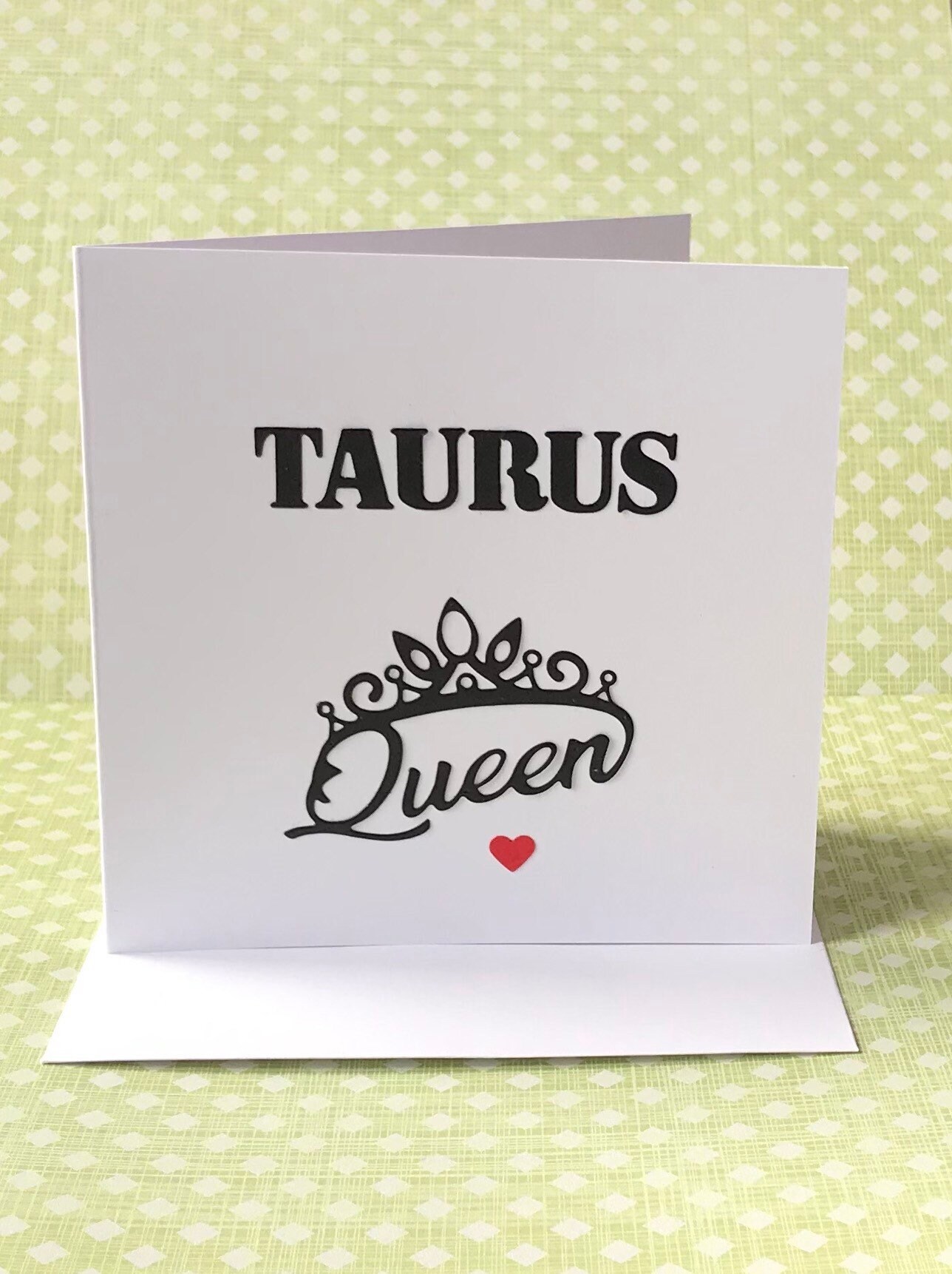Taurus Queen Zodiac Card, Zodiac Birthday Card, You’re My Queen Card ...
