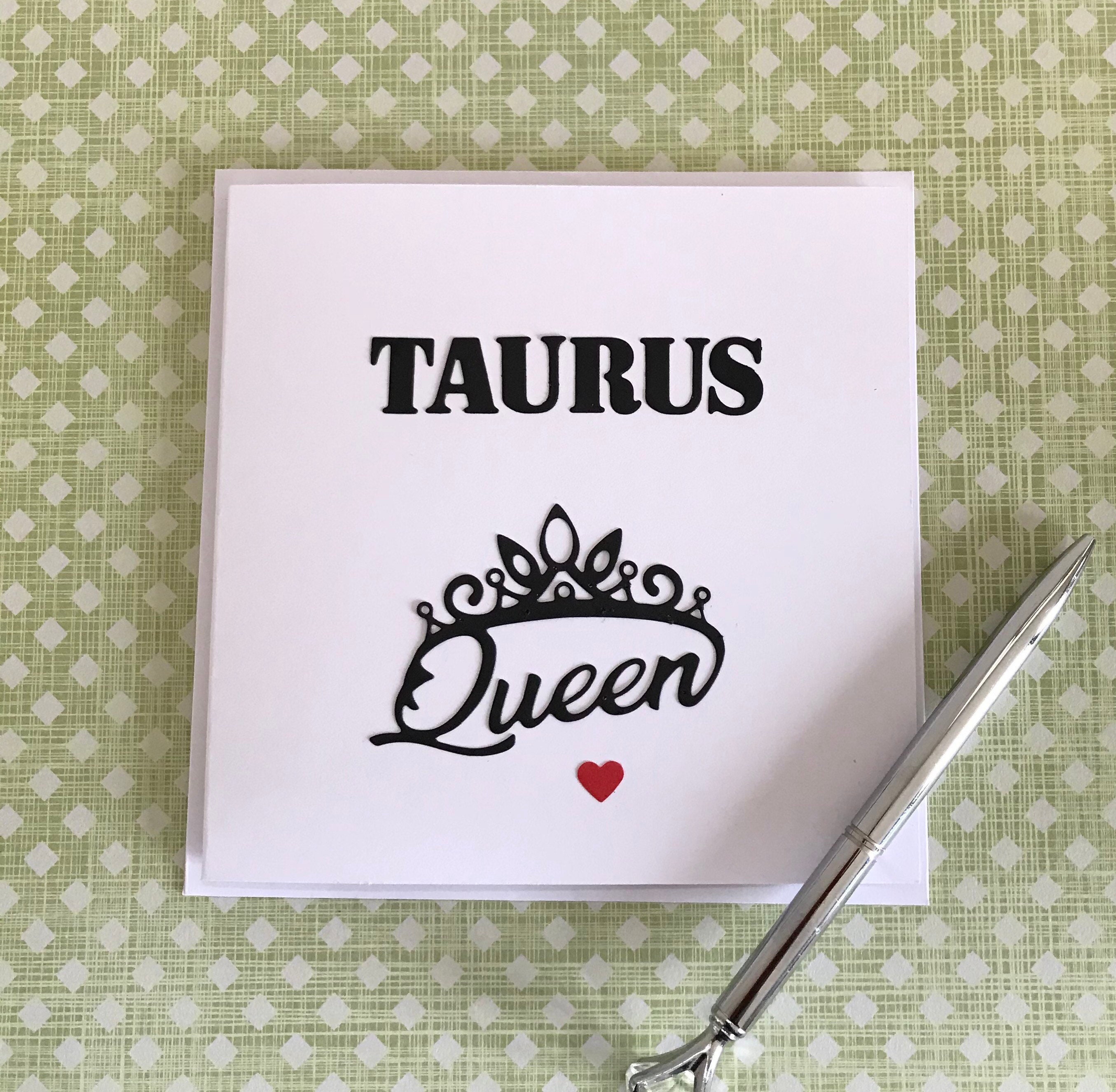 Taurus Queen Zodiac Card Zodiac Birthday Card Youre My - Etsy