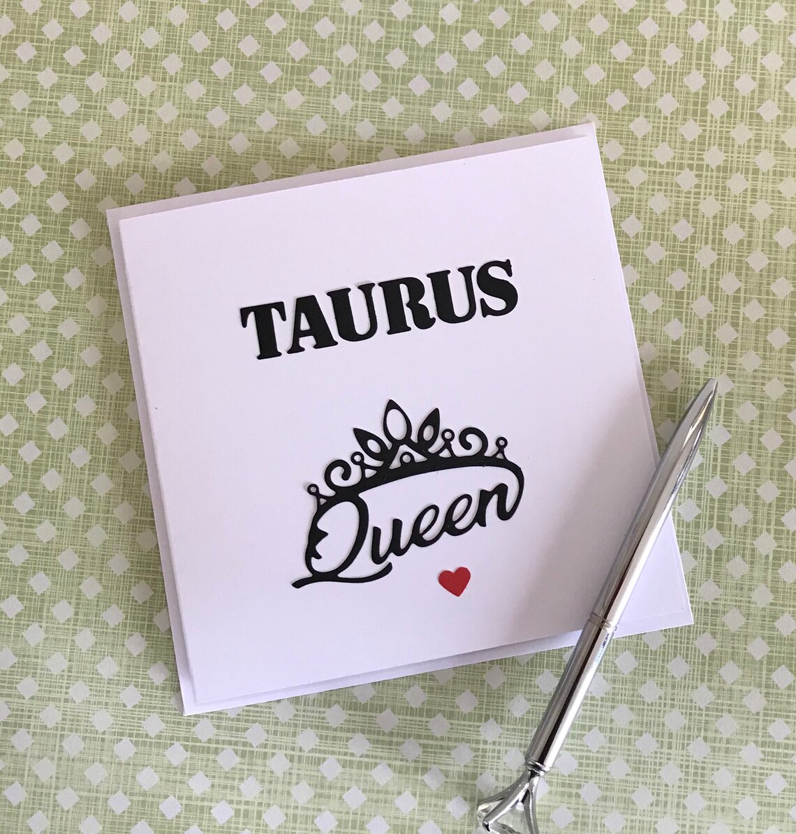 Taurus Queen Zodiac Card, Zodiac Birthday Card, You’re My Queen Card ...