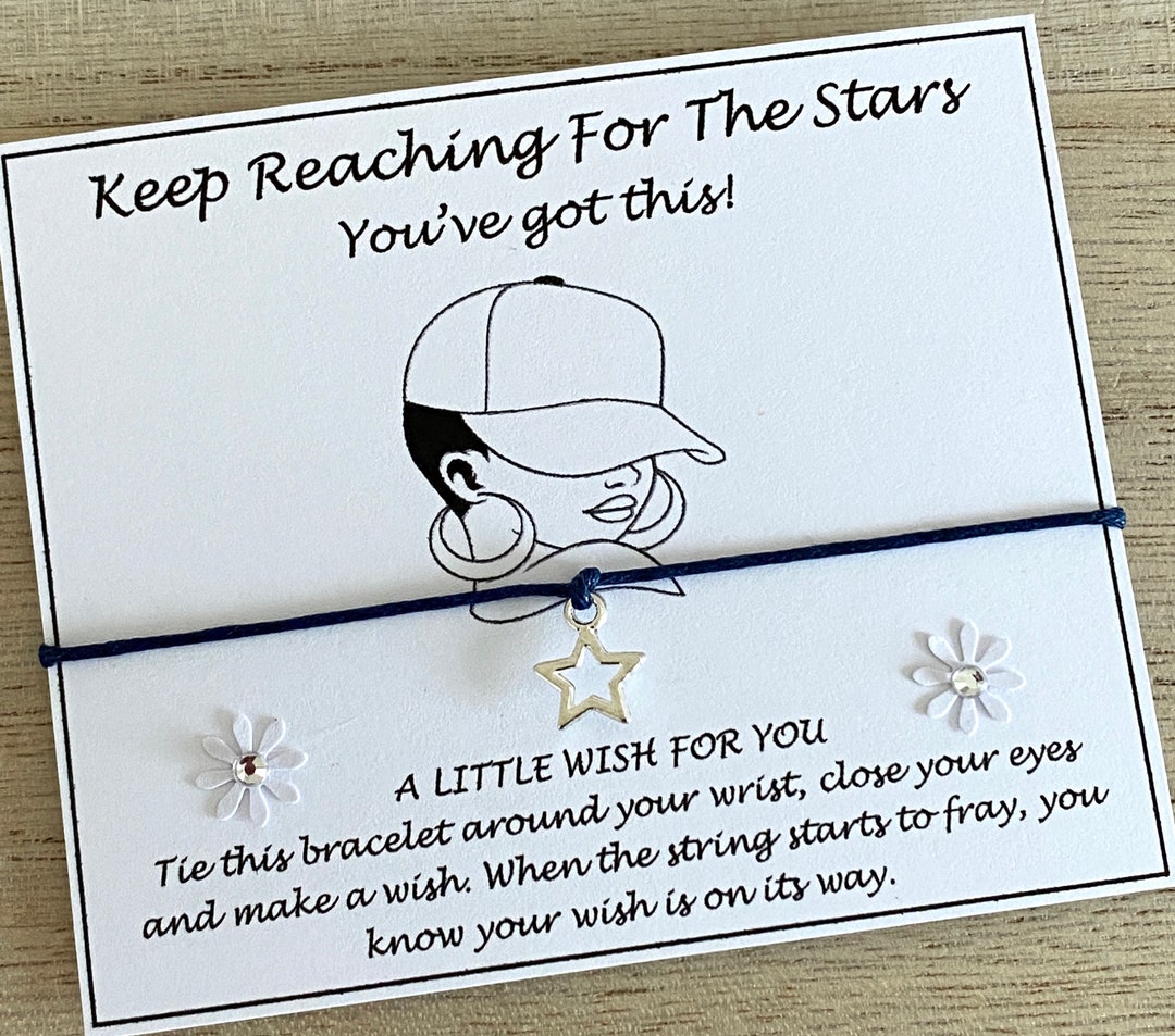Keep Reaching for the Stars Wish Bracelet, You’ve Got This ...
