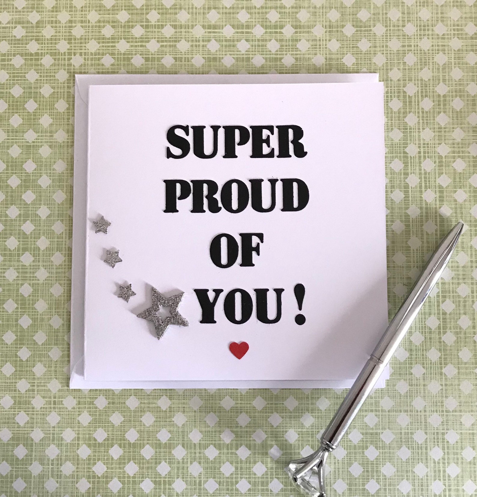 Super Proud Of You Card Proud Of You Well Done Card New | Etsy