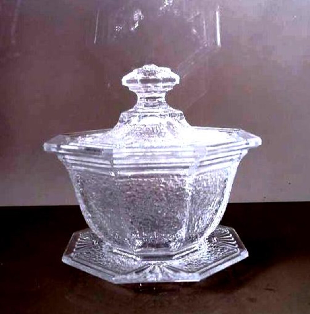 Wmf Lead Crystal Dish Vitrine 1907, Art Nouveau Lead Crystal Glassware ...