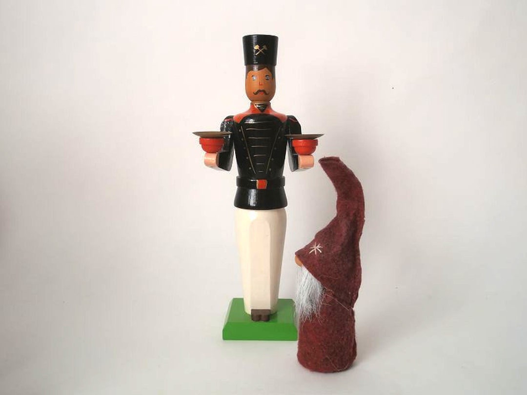 Traditional German Candle Holder, Handcrafted Woodwork Candle Holder ...