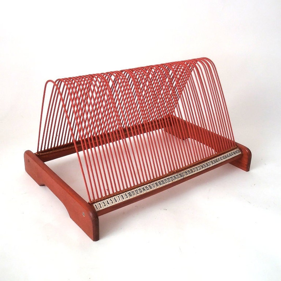 Vintage LP Rack, Wooden Record Holder for Vinyl LP Stand Storage, 60s ...