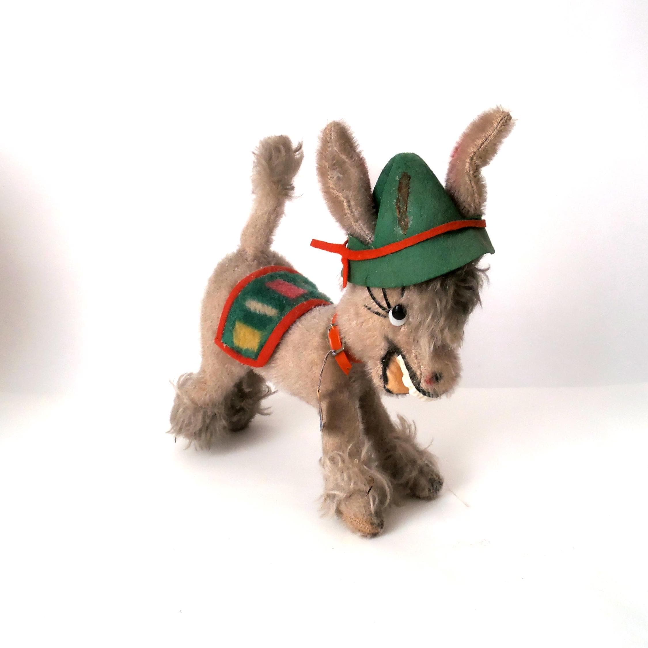 Vintage Donkey Puppet Made by Adler West Germany, Bavarian Souvenir ...