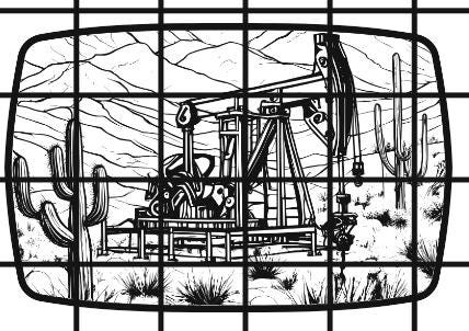 OILFIELD #2 PATCH SVG - Etsy