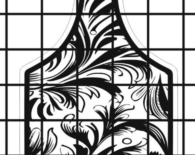 Ear Tag Tooled Leather SVG Patc, Cow Tag - Etsy