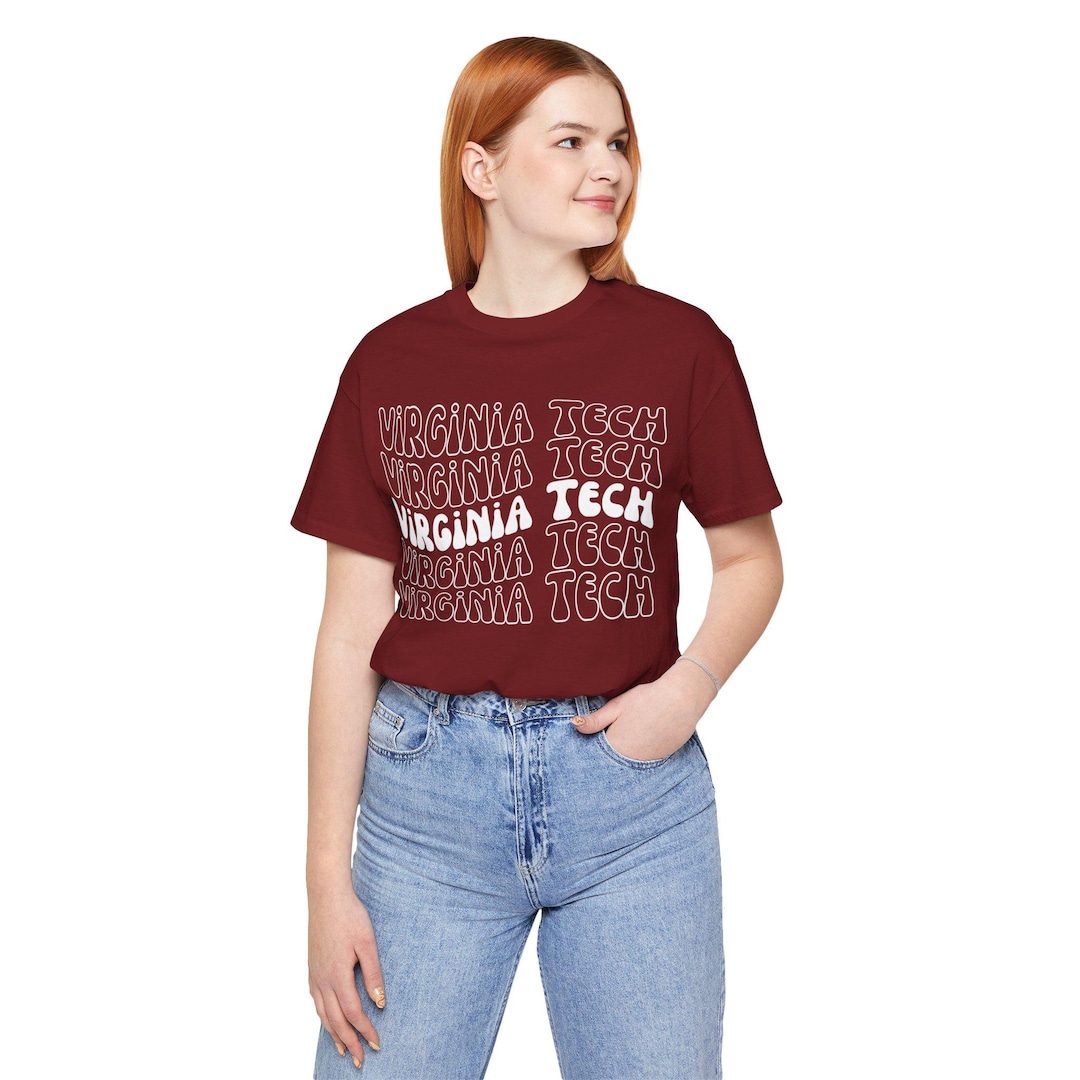 Virginia Tech Shirt Hokies College University Tshirt Game Day Tee ...