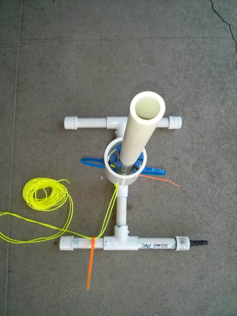 Water/soda Bottle Rocket Launcher Toy Assembled Shoots 250 or More Ft ...