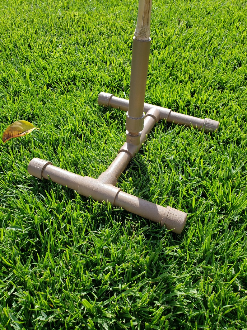 Tiki Torch Stands Set of Four. 4 Stands Only. Tiki Torches Not Included ...