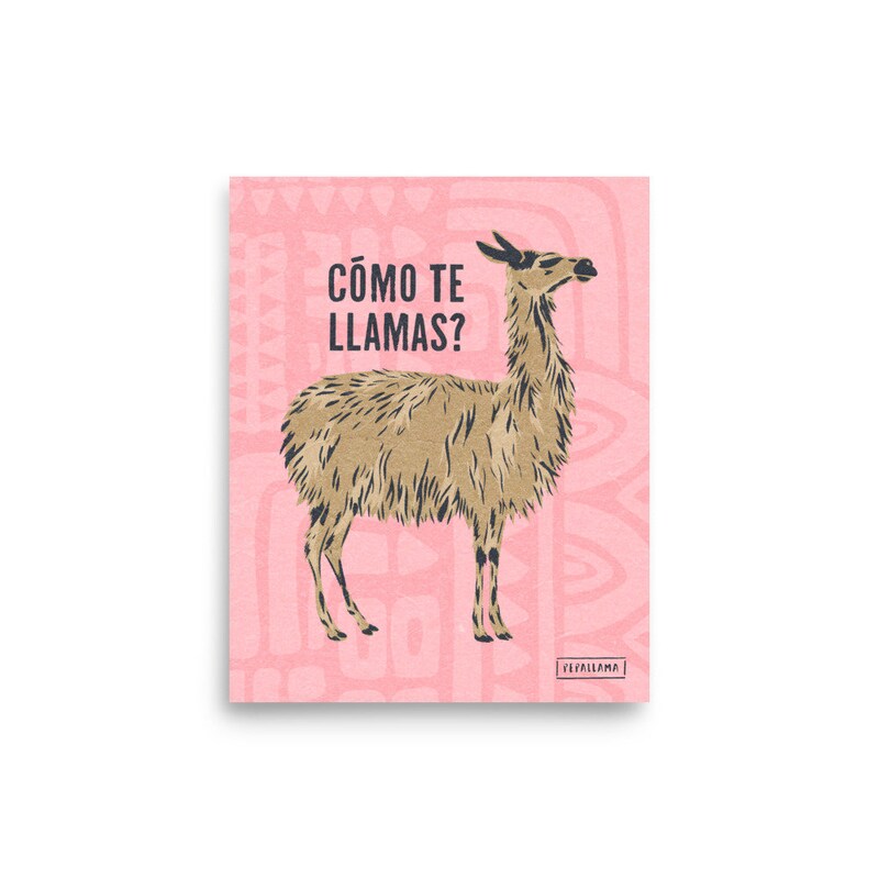 Como Te Llama - Etsy