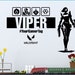 Valorant Viper - Personalized Wall Decal - Etsy