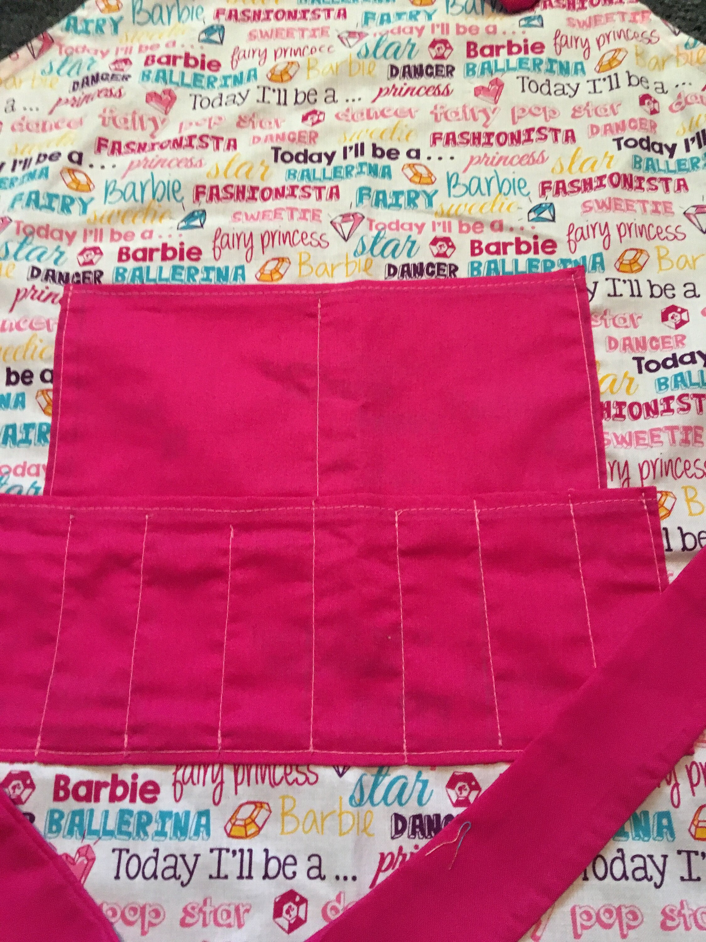 Barbie Art Smock , Barbie Apron, Pink Apron - Etsy