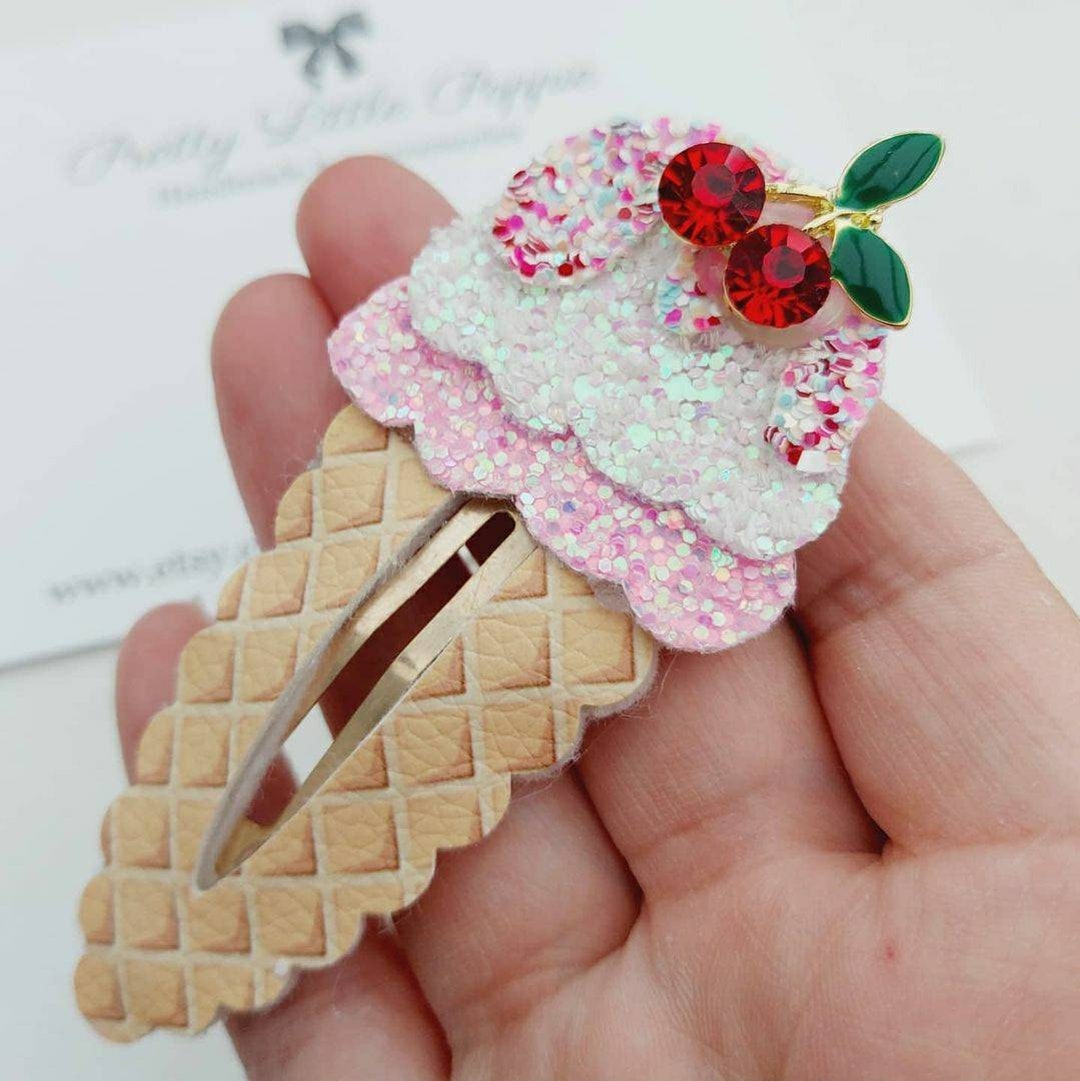 Ice cream summer beach jumbo snap clip - Etsy Österreich