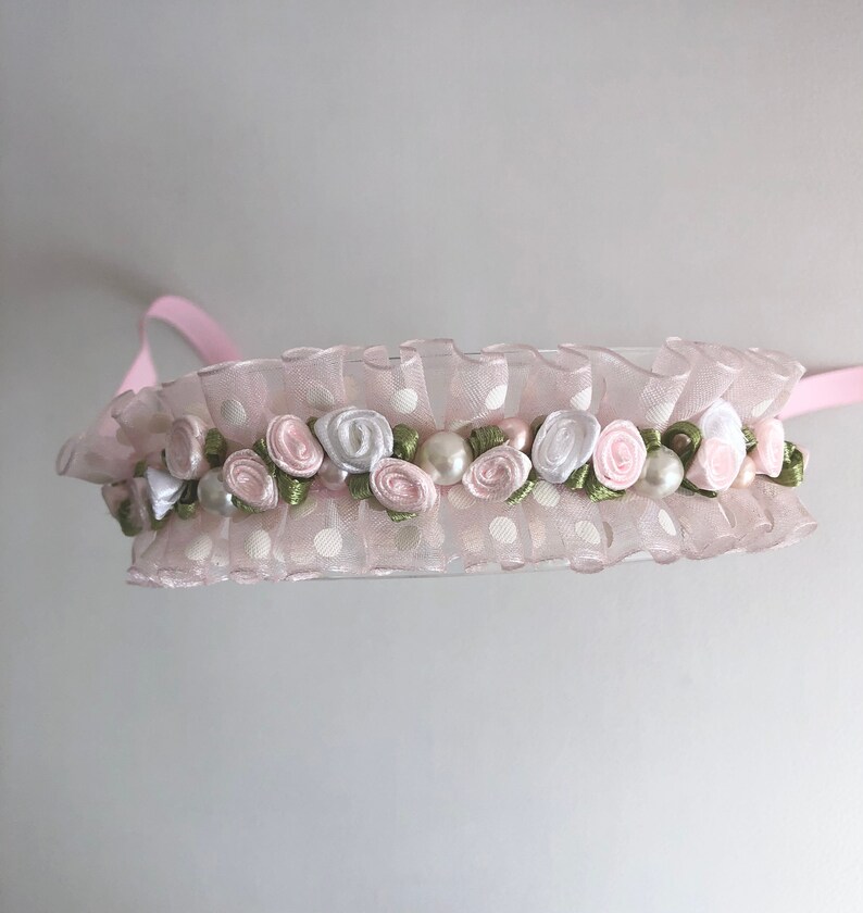 Pink Ballerina Bun Wrap Flower Girl Hairpiece Ballet Hair - Etsy