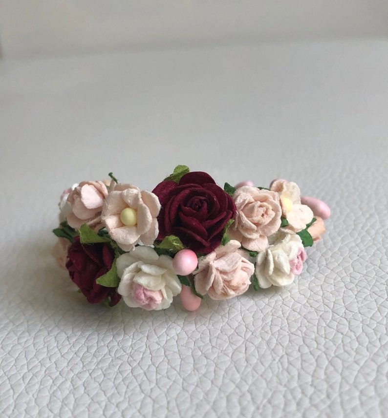 Doll Flower Crown, Victorian Style Fashion Doll Attribute, Cute ...