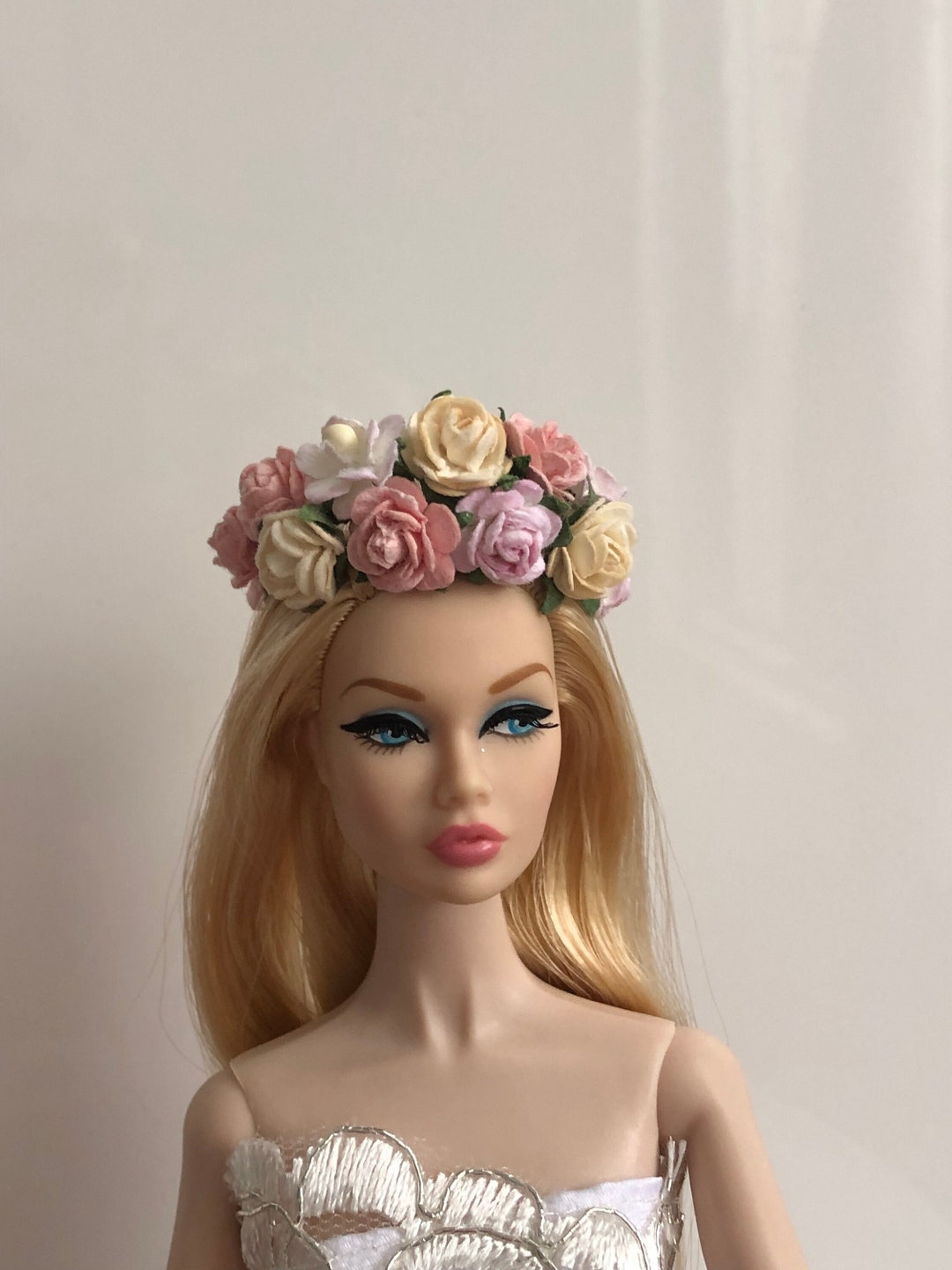 Doll Flower Crown, Victorian Style Fashion Doll Attribute, Cute ...