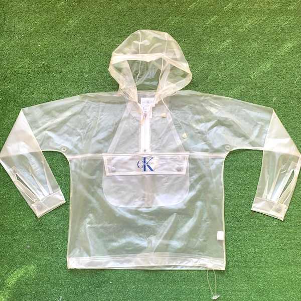 Transparent Vinyl Rain Coat - Etsy