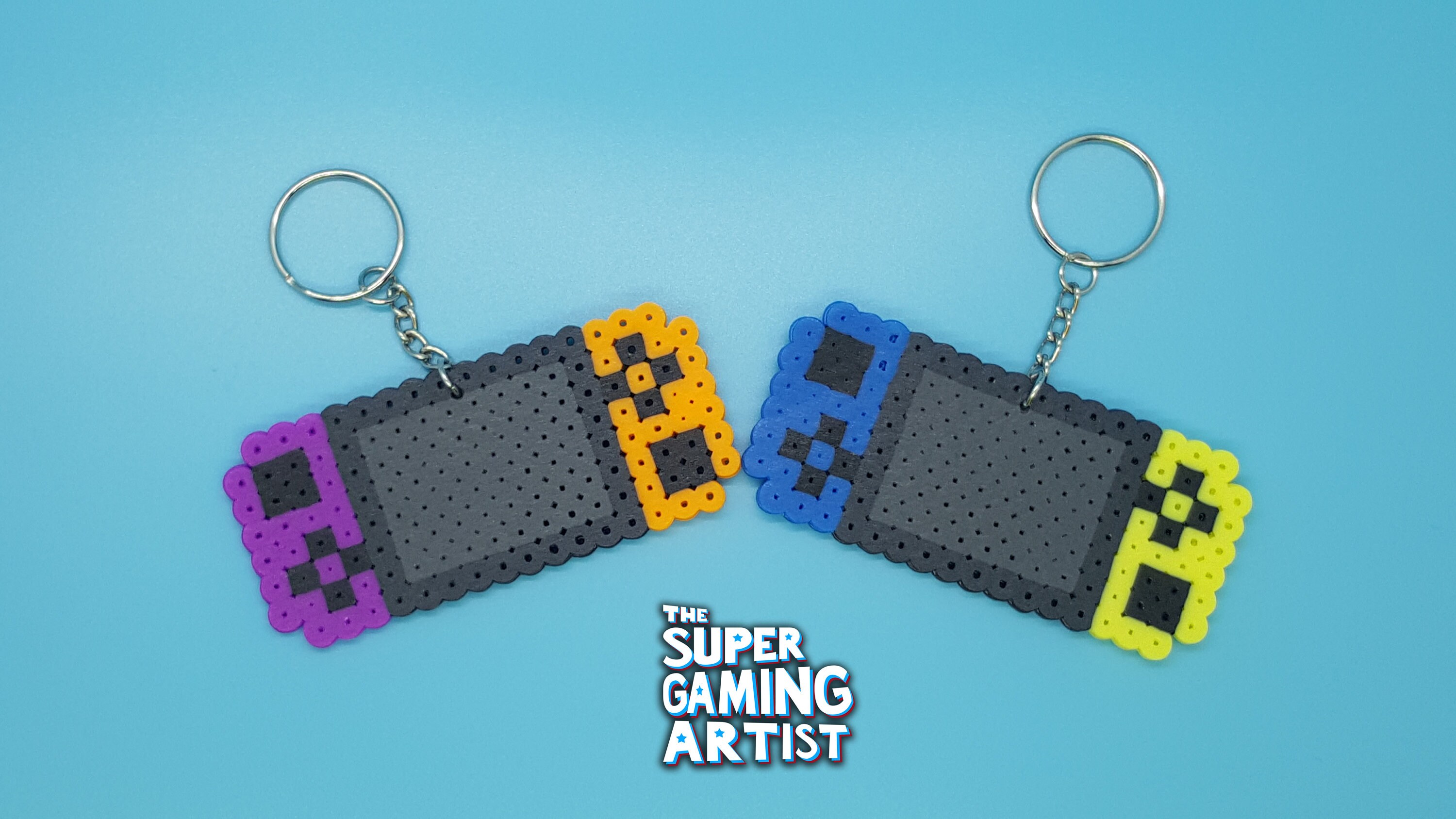 Nintendo Switch Keychains Perler Keychains Video Game | Etsy Canada