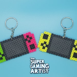 Nintendo Switch Keychains Perler Keychains Video Game Keychains Custom ...