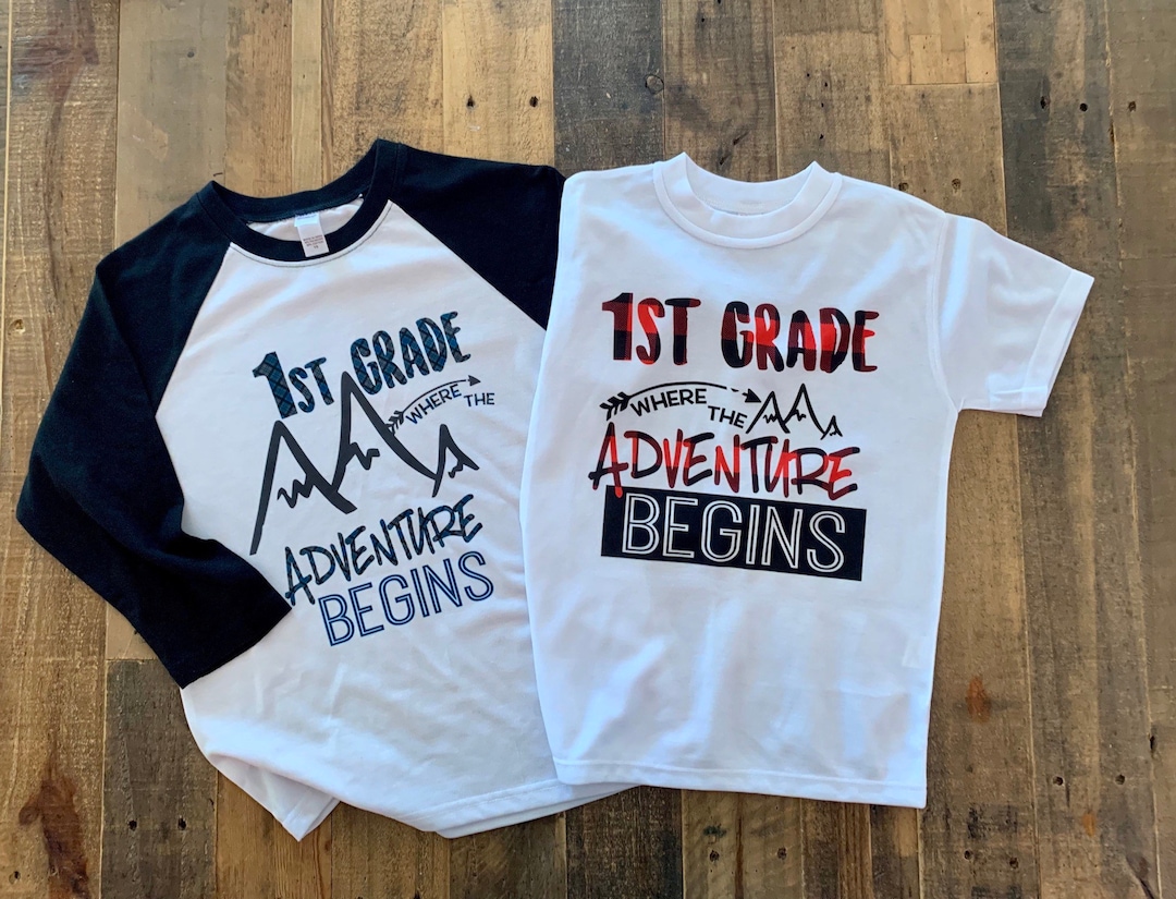 1st Grade School Shirt, Back to School Shirt, 1st Grade Boys Shirt ...