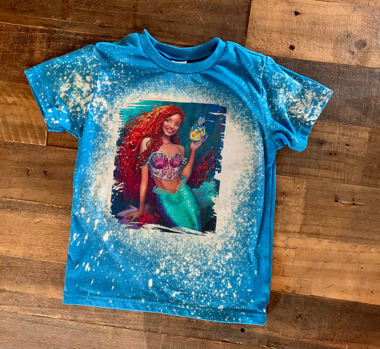 Little Mermaid Ariel Shirt Princess Mermaid Shirt Black - Etsy
