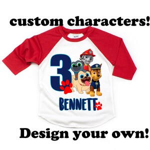 Custom Kid Raglan, Custom Toddler Shirt, Custom Child Raglan ...