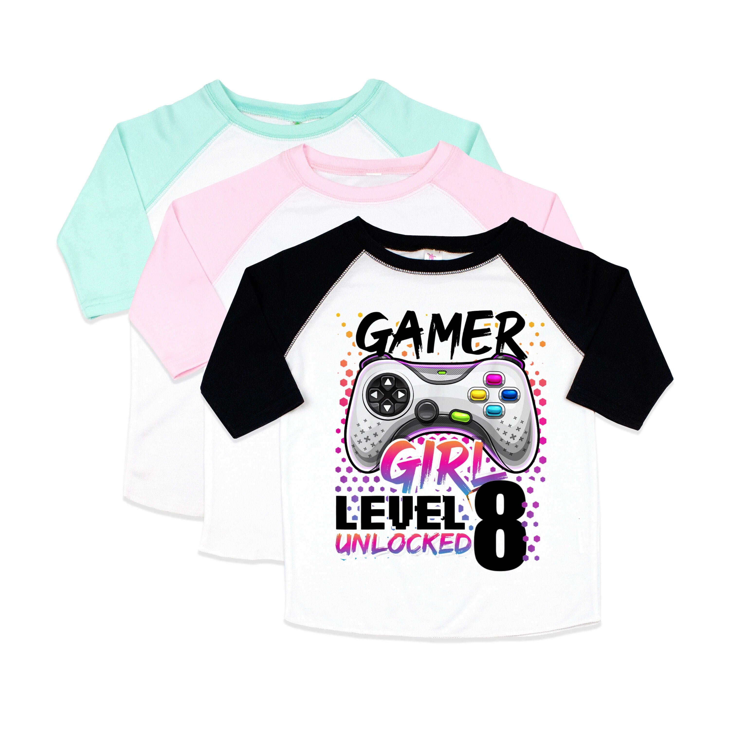 Gamer girls birthday video game birthday girls video game | Etsy