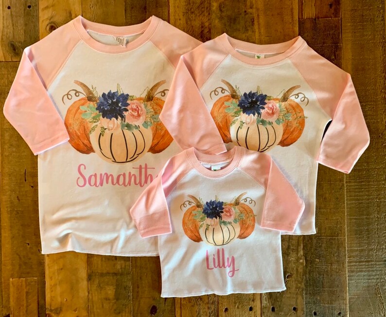 Girls Pumpkin Shirt Girls Thanksgiving Shirt Toddler - Etsy