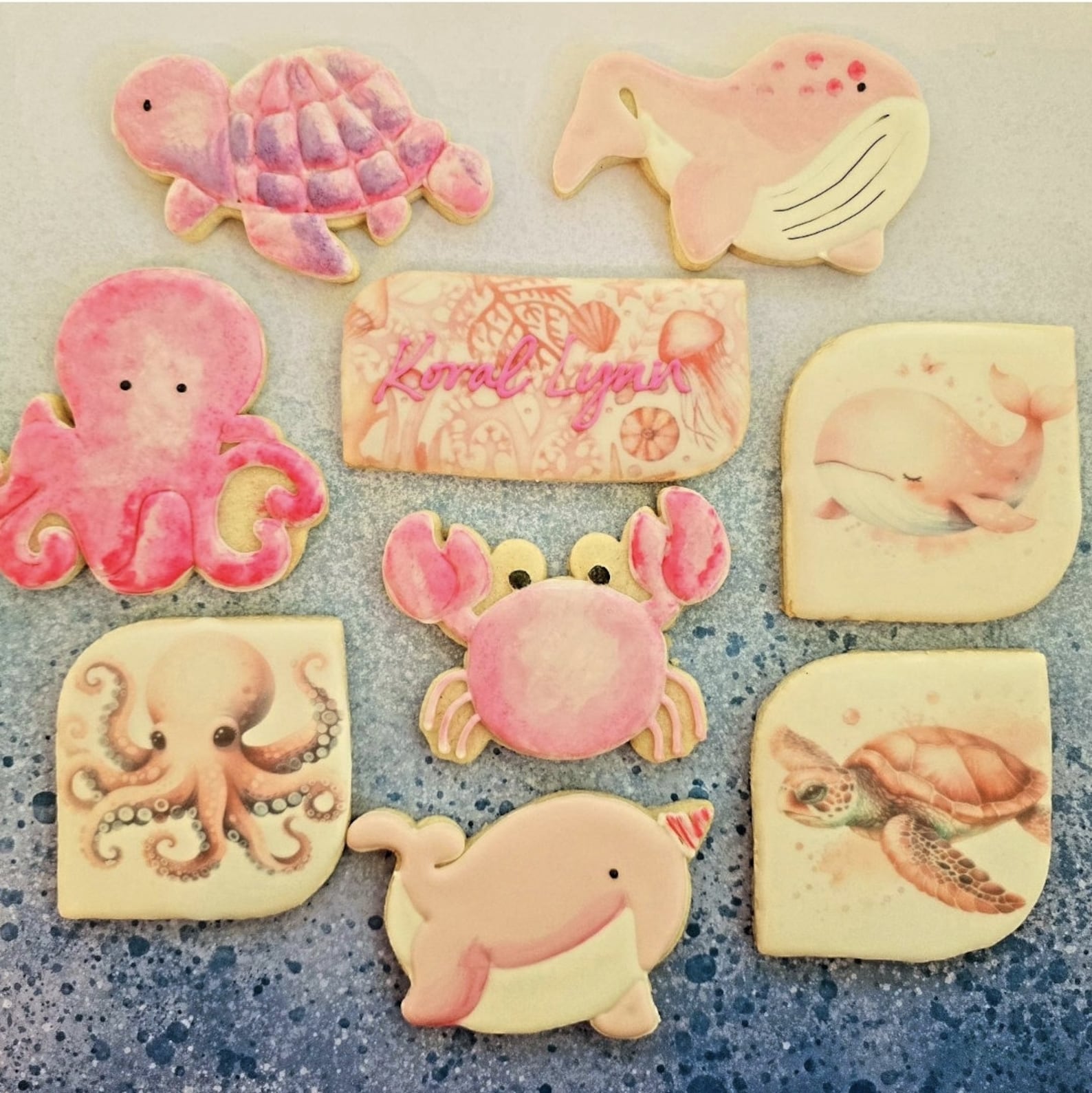 Under the Sea, Sealife, Marine Life, Sea Animals Cookie Set, Birthday ...
