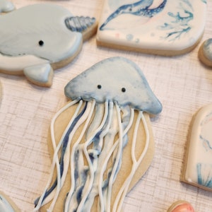 Under the Sea, Sealife, Marine Life, Sea Animals Cookie Set, Birthday ...