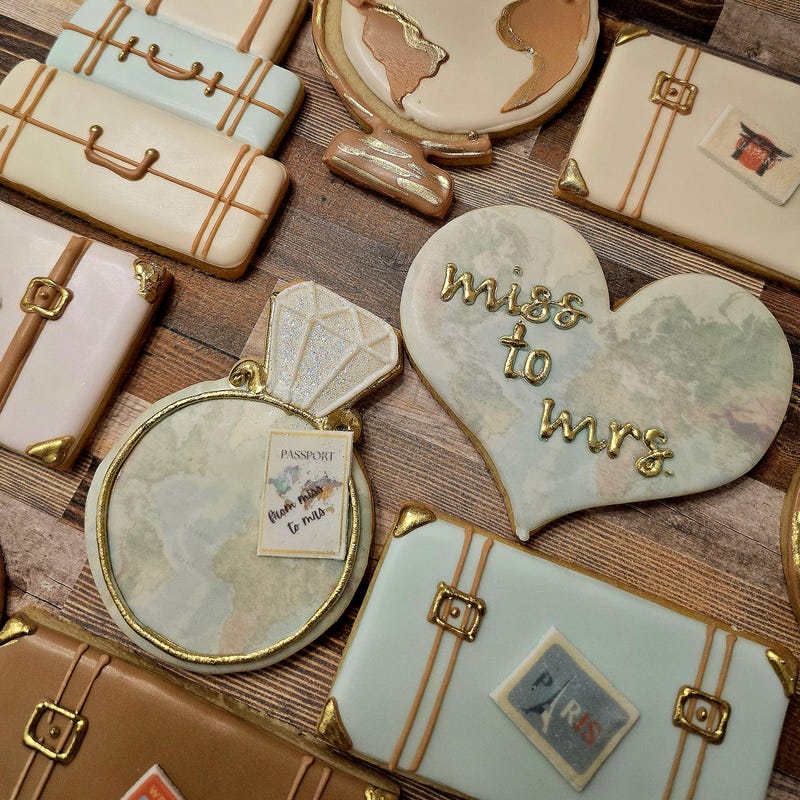 Travel Cookies - Etsy