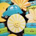 Summer Vacation Cookies One Dozen, Custom Sugar Cookies. Vacation ...
