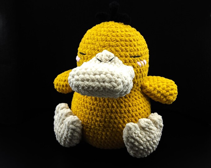 Confused Duck Amigurumi Plushie. Pokemon Amigurumi - Etsy