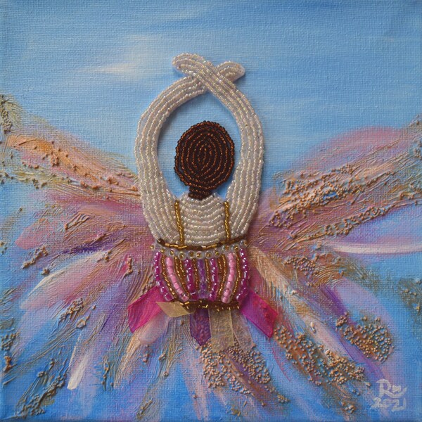 Beaded Artwork - Etsy